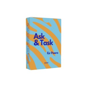 finimi ask & task Kartenset für Paare | typopoetry