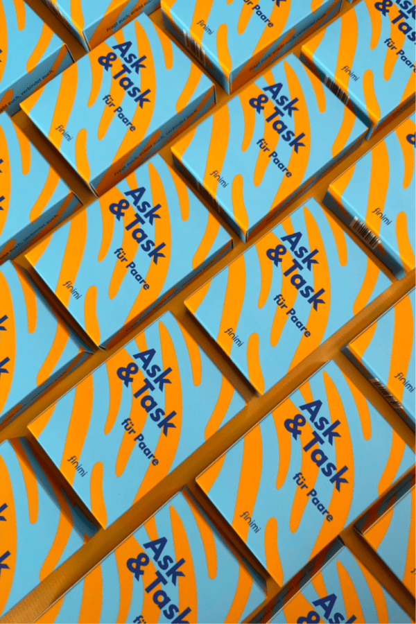 finimi ask & task Kartenset für Paare | typopoetry