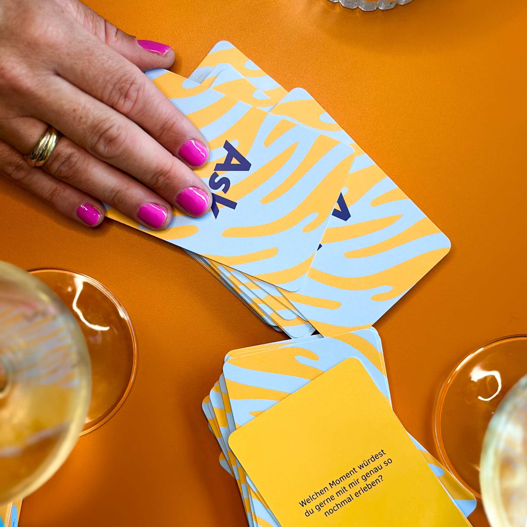 finimi ask & task Kartenset für Paare | typopoetry