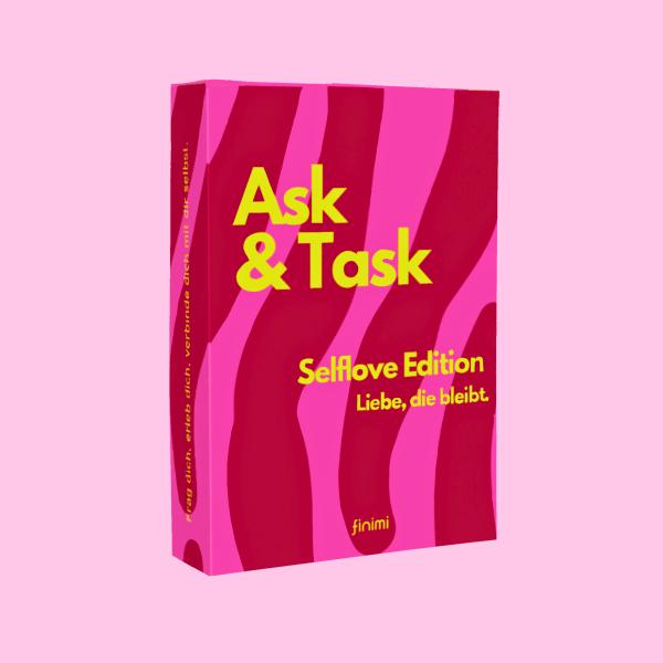 finimi ask & task Kartenset Selflove Edition | typopoetry